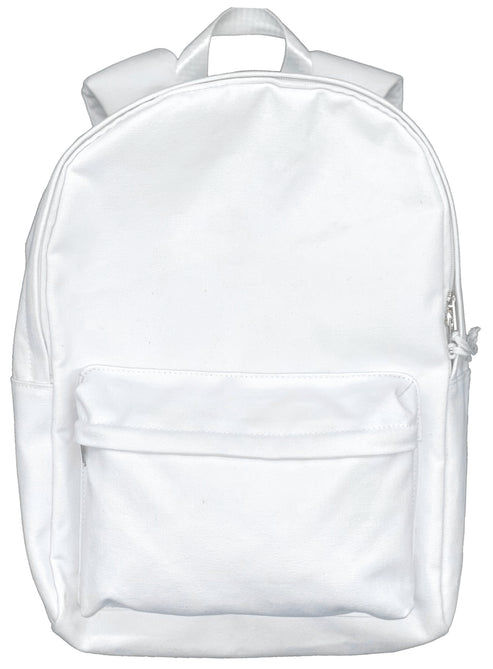 Plain White DIY Backpack | Piggy Back Life – piggybacklife