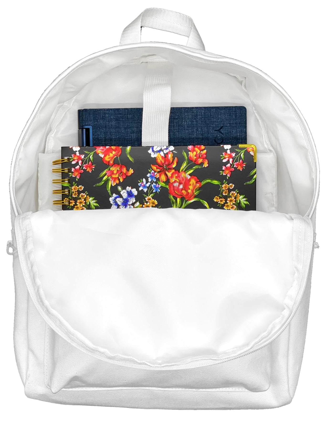 Plain White DIY Backpack | Piggy Back Life – piggybacklife
